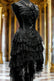 PARIS CABARET DRESS - BLACK TAFFETA – Shrine of Hollywood